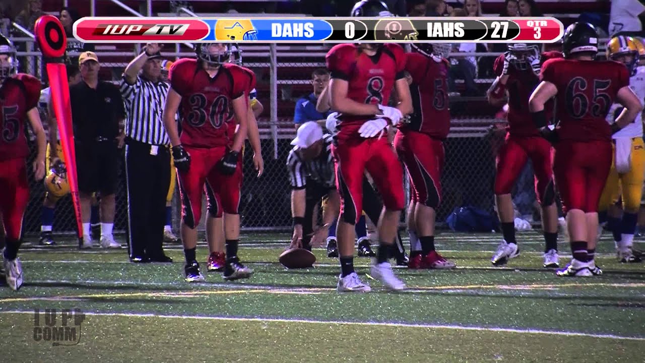 Greater Allegheny Conference Football Derry at Indiana September 20th ...