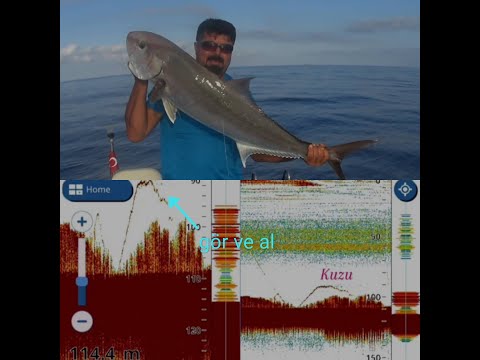 slow takımla bu canavarları çekmek çok zor. jigging akya kuzu amberjack avı. Fethiye,Göcek,Ölüdeniz