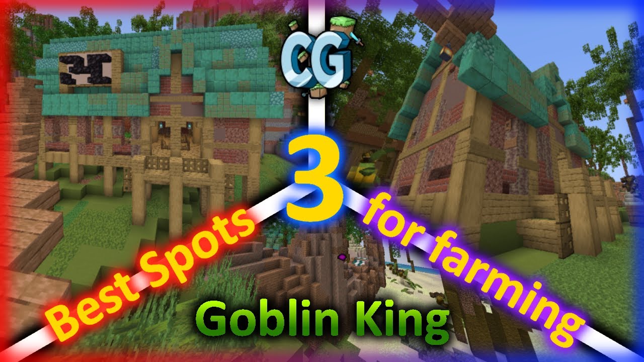 3 BEST spots for FARMING goblin king | Complex Gaming Prison - YouTube