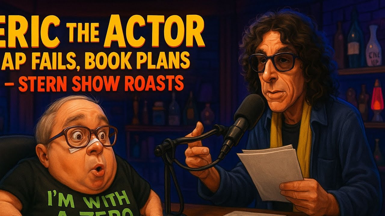 Eric the Actor App Fails, Book Plans _ Stern Show Roasts - YouTube