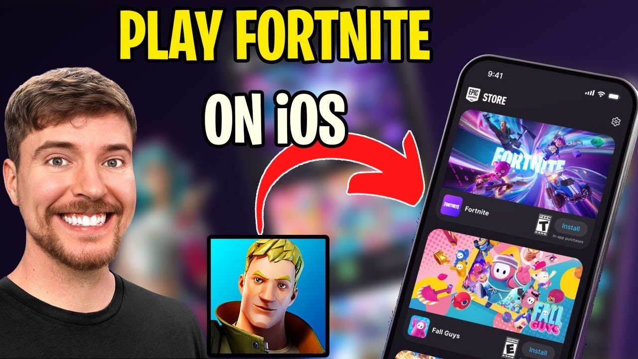 How to DOWNLOAD & PLAY Fortnite Mobile on iPhone! (IOS) | Install ...