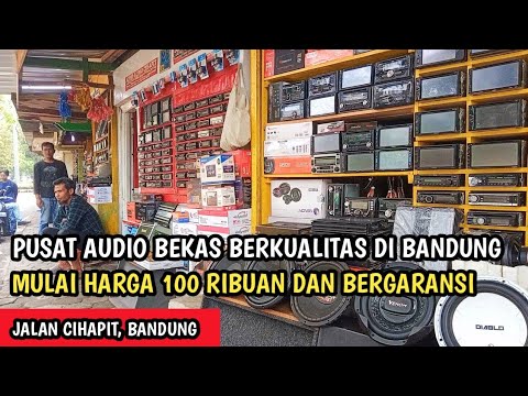 Pasar Loak Audio Bekas Berkualitas Terbesar Di Kota Bandung | Pasar ...