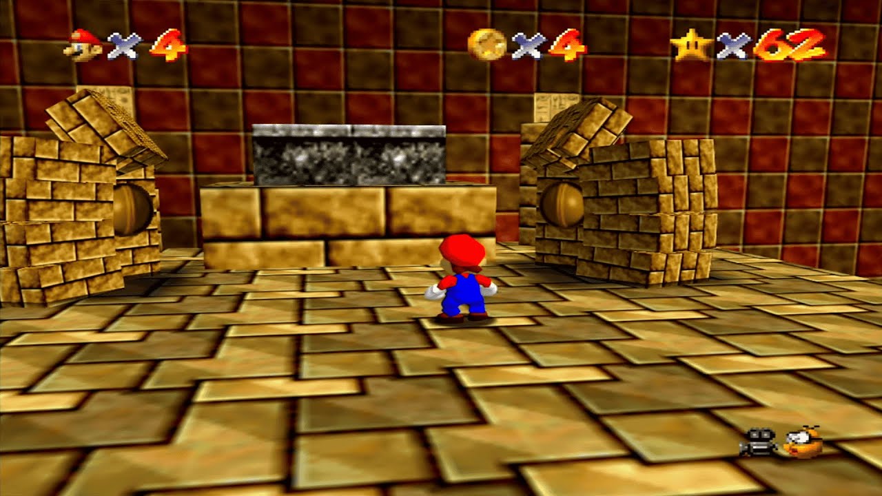 Stand Tall On The Four Pillars [Shifting Sand Land] - Super Mario 64 ...