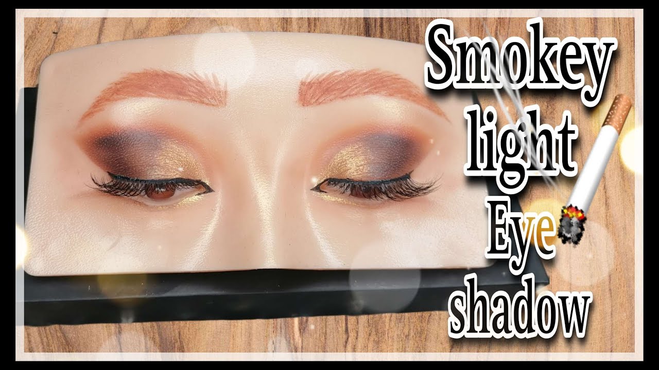 smoky light eye shadow | How to wear smoky light eye shadow for a ...