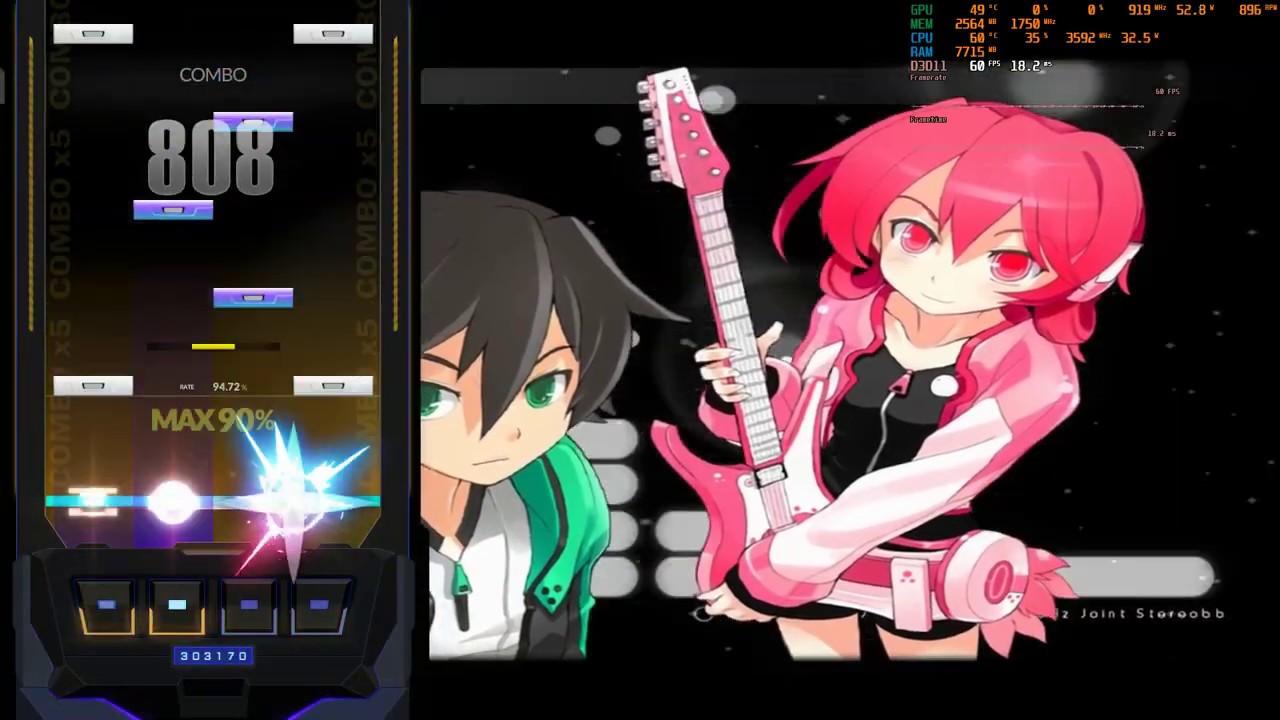 [DJMAX RESPECT V] Ruby Tuesday - Good Bye (4B/SC) - YouTube