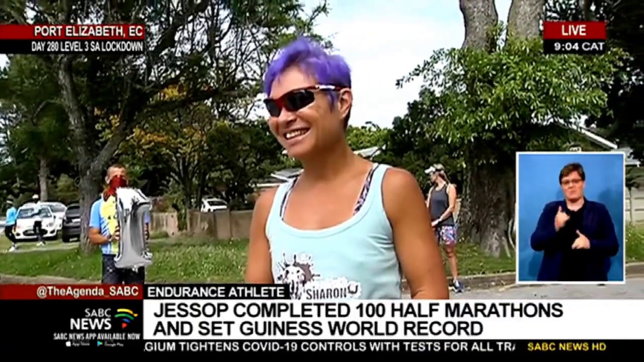 Endurance Athlete | Sharon Jessop runs her last record breaking half ...