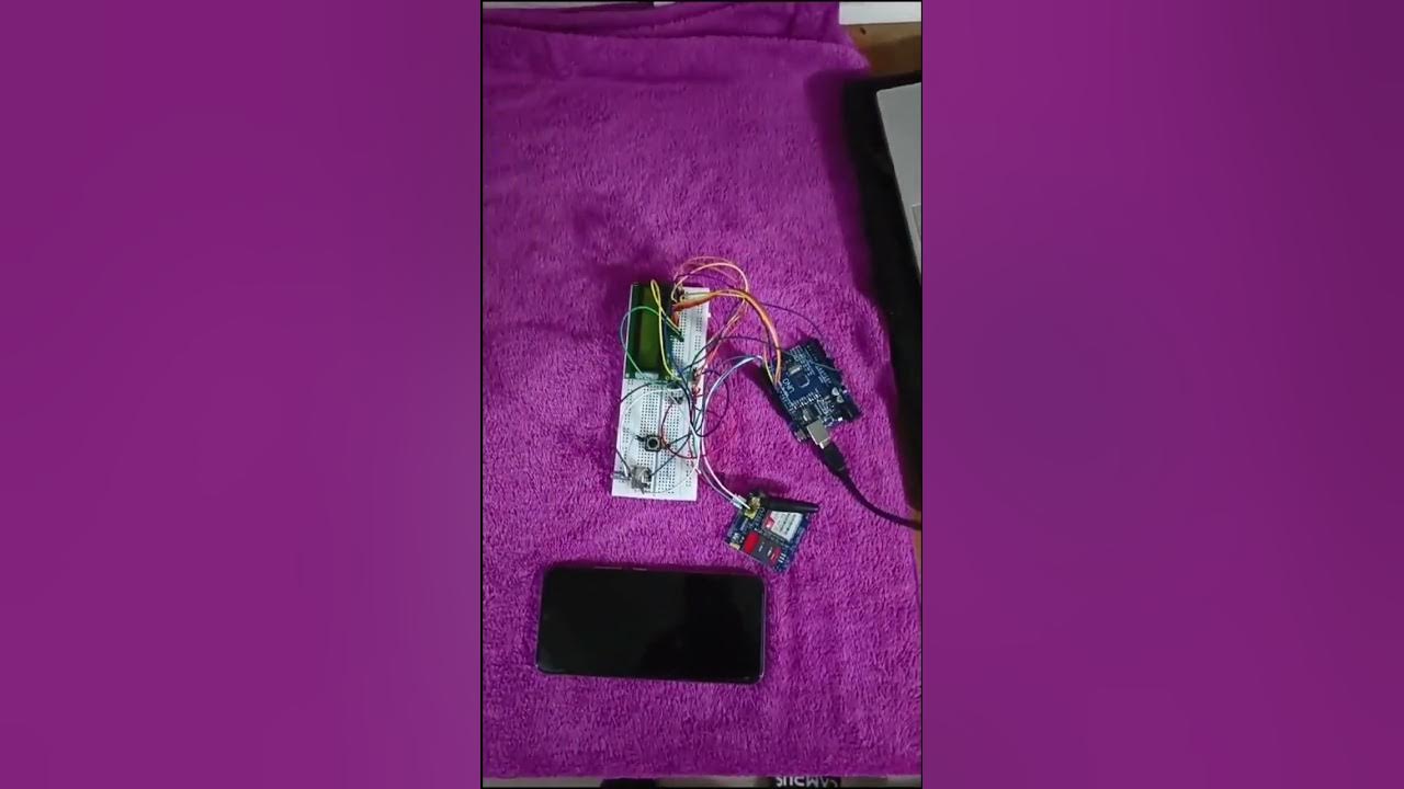 ONE TOUCH WOMEN SAFETY SYSTEM USING ARDUINO UNO - YouTube