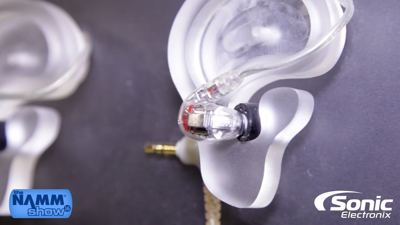 Shure SE Series In-Ears Monitors | Winter NAMM 2016 - YouTube
