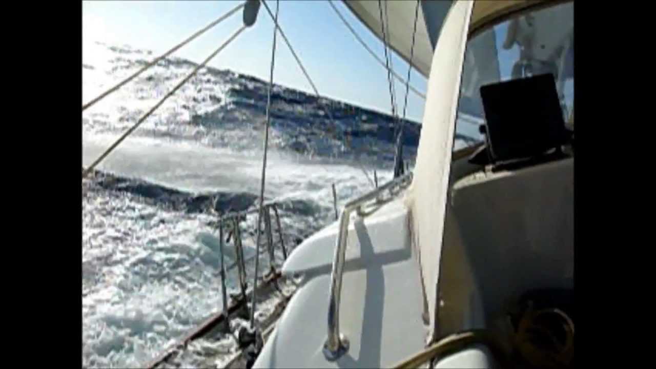 Oyster 80 upwind Southatlantic - YouTube