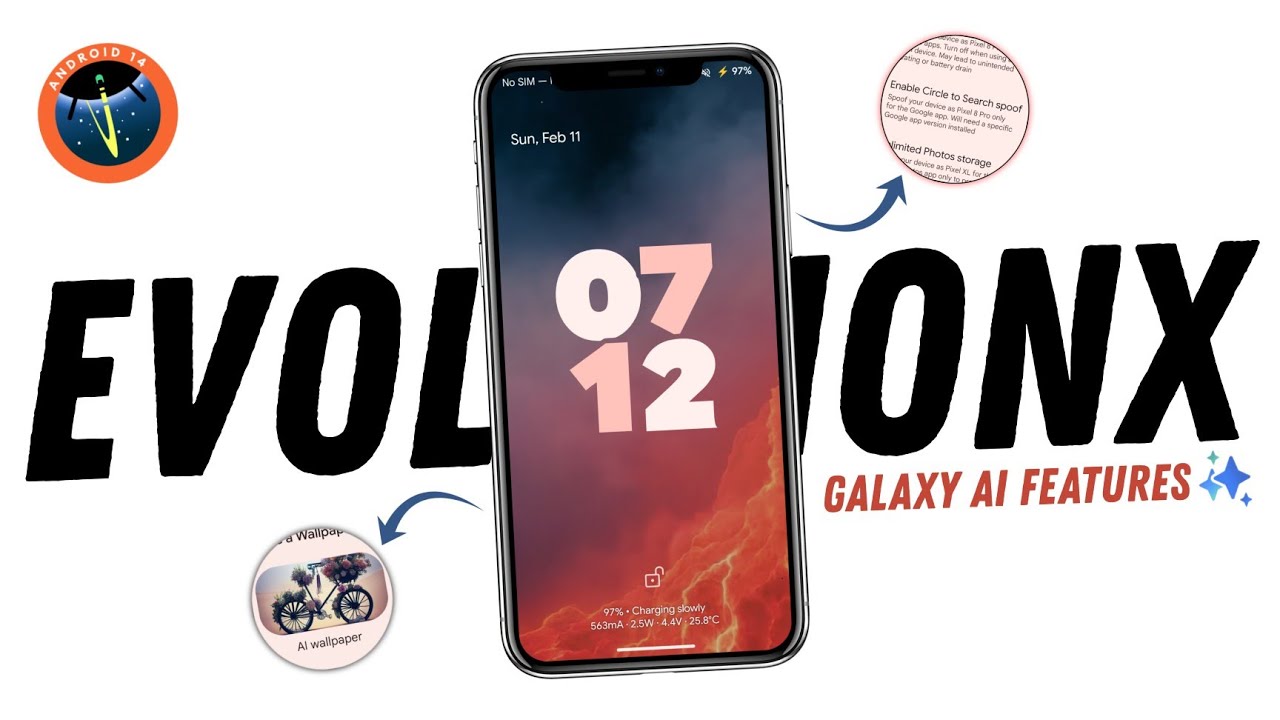 EvolutionX 8.3 - This Custom ROM comes with Galaxy AI Features ft. POCO F1🔥 - YouTube