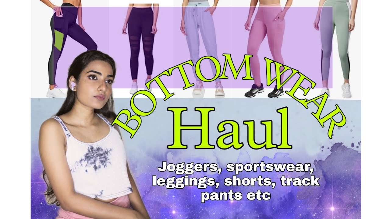 Amazon bottom wear haul |under 499₹* joggers, leggings, sportswear ...