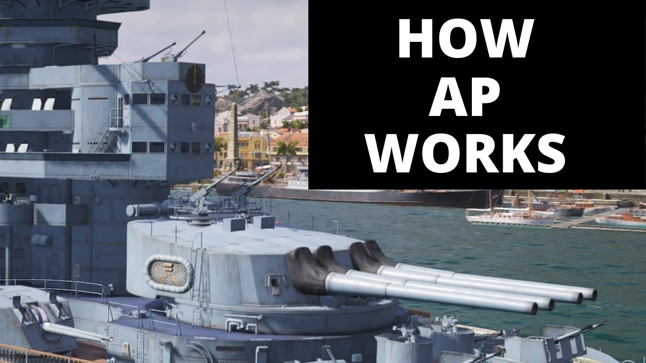 AP Shell Characteristics | World of Warships Legends PS4 Xbox1 - YouTube