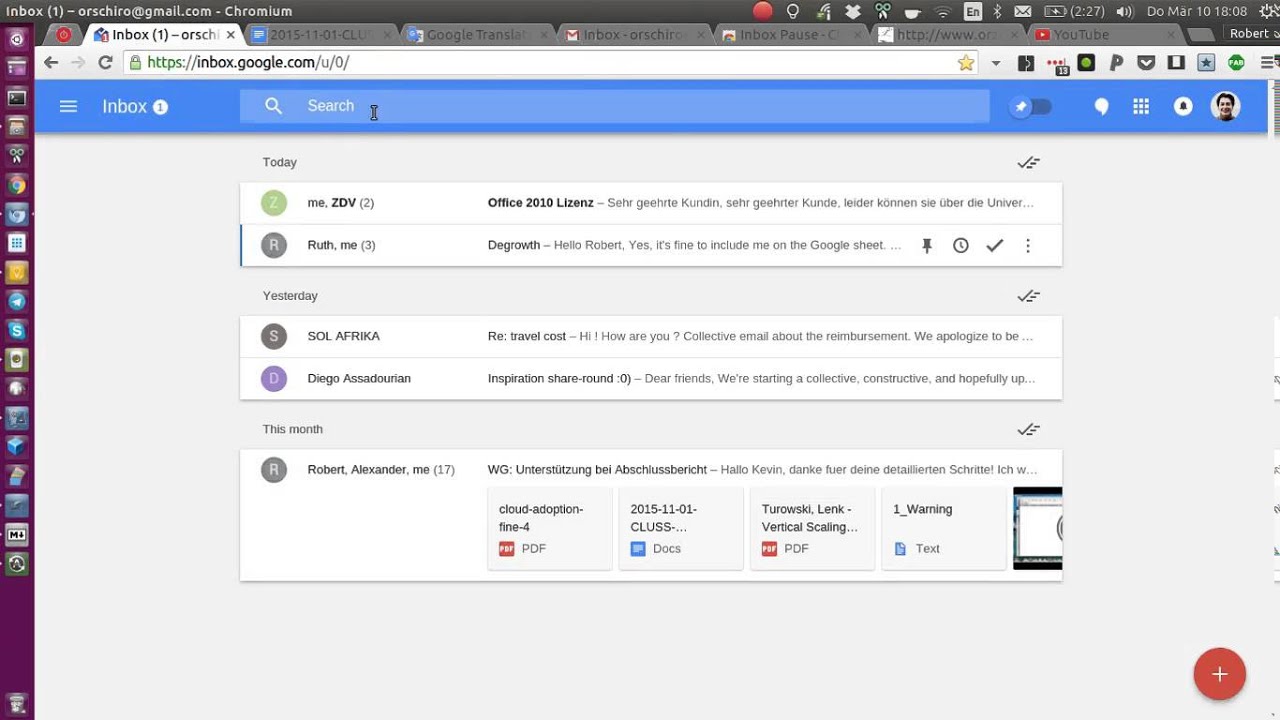How to pause your Gmail Inbox - YouTube