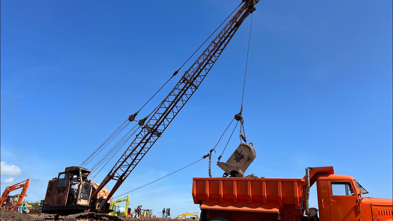 Part 1 - Classic NCK Rapier Dragline Excavator / A quick chat with its ...