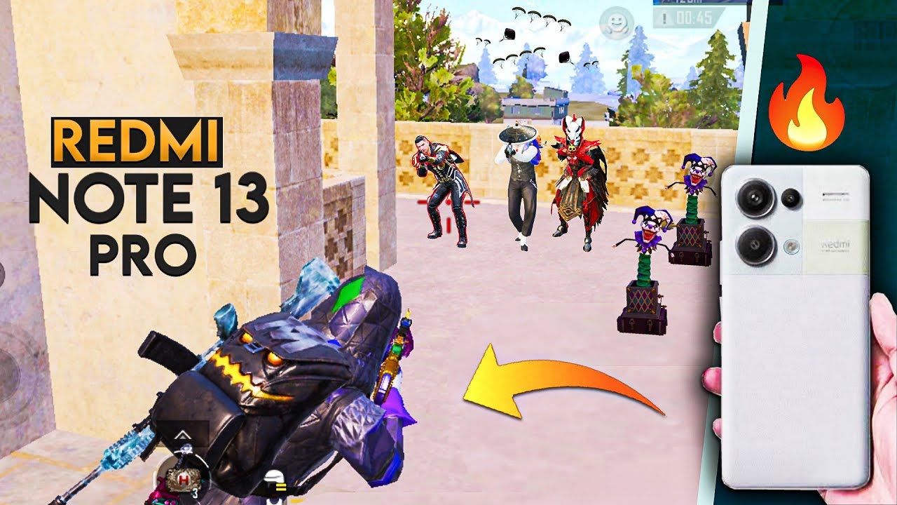 Redmi Note 13 Pro Pubg Test 2024 | Smooth + 60 FPS ⚡ | Pubg Mobile ...