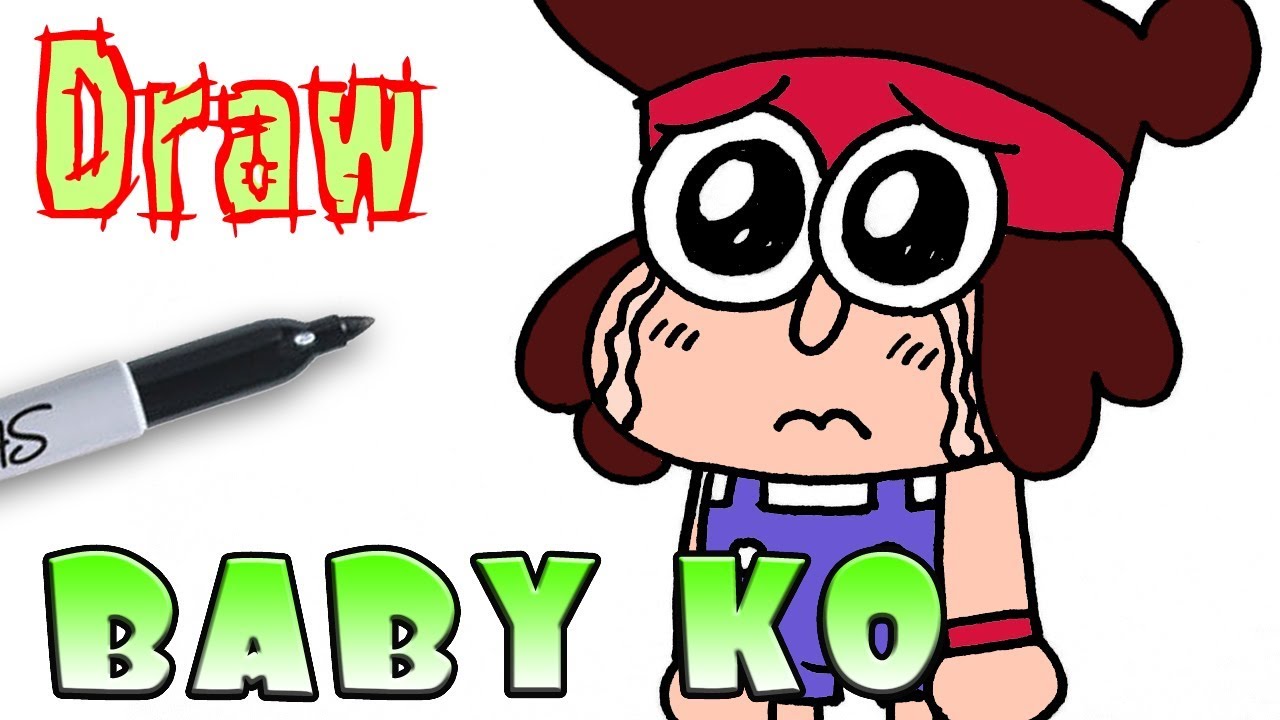How to Draw KO - YouTube