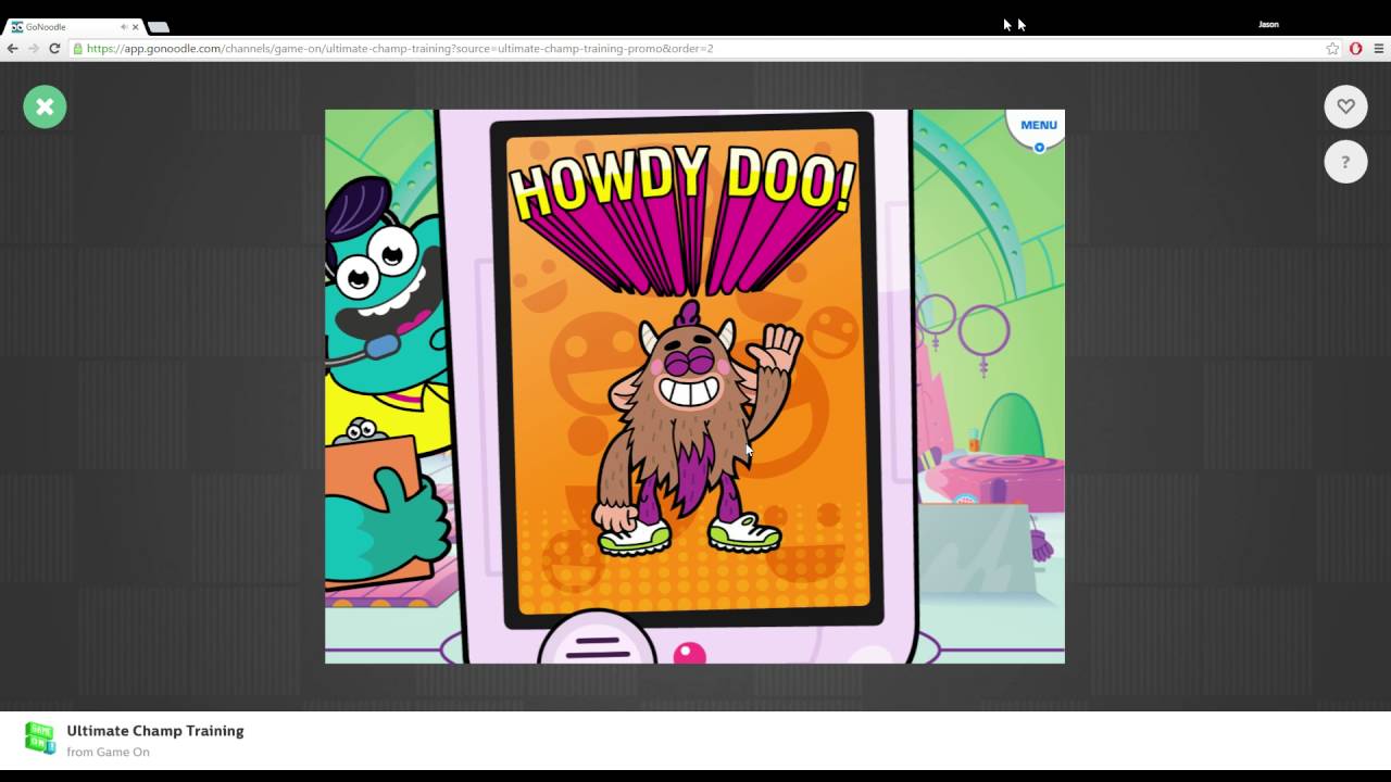 My First GoNoodle video - YouTube