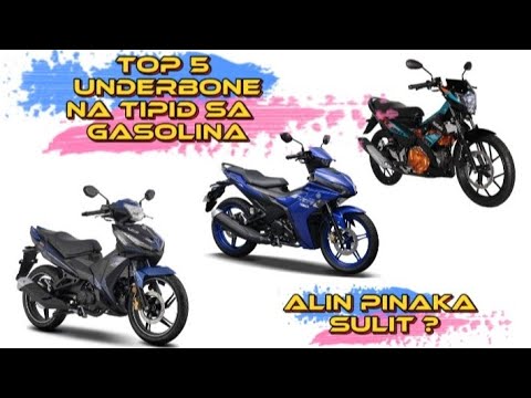 TOP 5 UNDERBONE NA TIPID SA GASOLINA | (150CC UP) YAMAHA,HONDA,RUSI ...