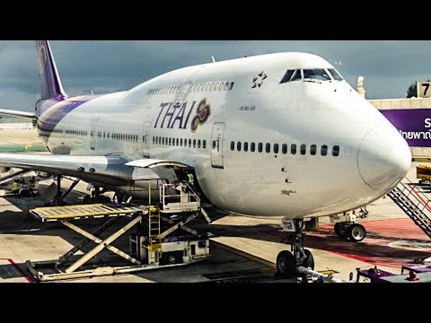 TRIP REPORT | Thai Airways | Boeing 747-400 | Phuket - Bangkok | Economy Class