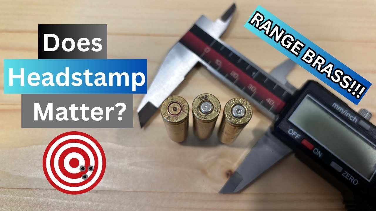 Does Headstamp Affect Accuracy?? - YouTube