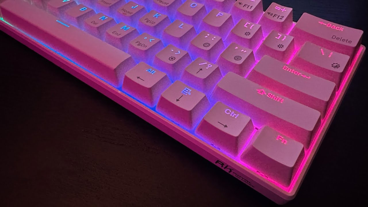 Unboxing The RK Royal Kludge RK61 60% Keyboard - YouTube