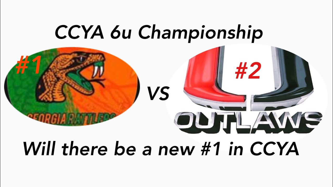 The Rematch #1 Ga Rattlers VS #2 Newnan Outlaws 6u (2020) youth ...