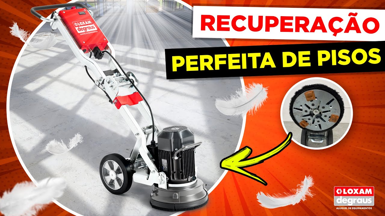 Conheça tudo sobre a Politriz para Piso. O guia definitivo. - YouTube