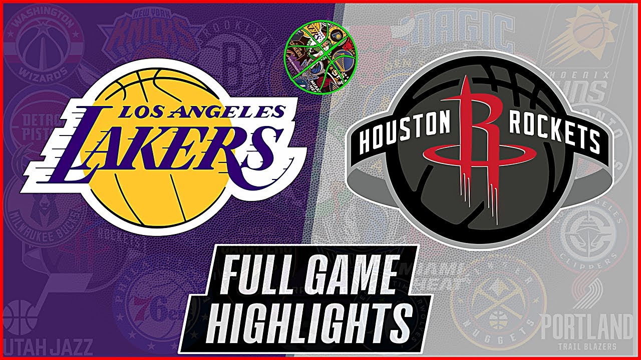 LAKERS VS ROCKETS | March 31, 2025 | NBA Full Game Highlights | lakers ...