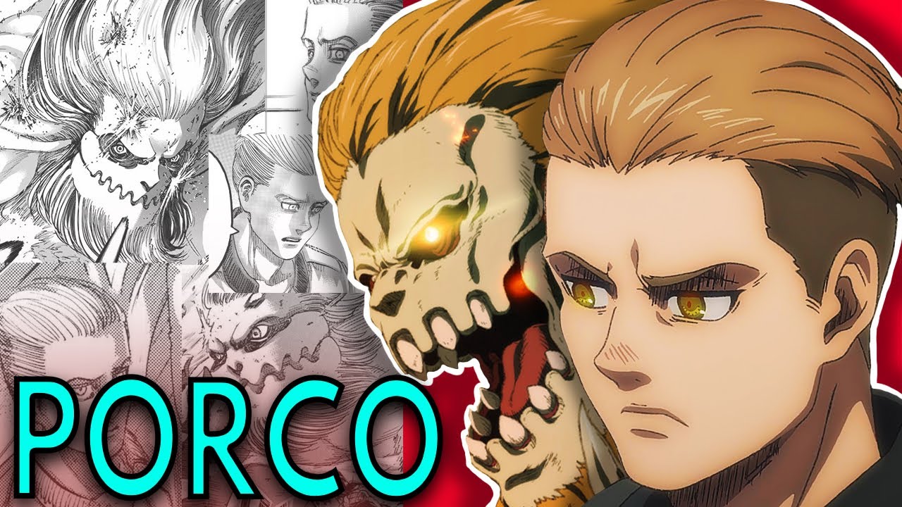 PORCO GALLIARD - THE BITTER BROTHER | Attack on Titan Character ...