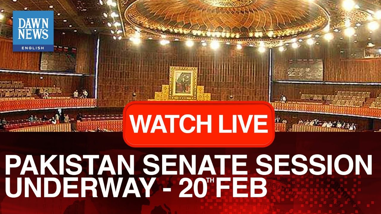 🔴LIVE: Pakistan Senate Session Underway | Dawn News English - YouTube