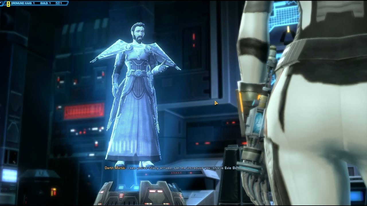 SWTOR Macrobinoculars Empire mission cutscenes - YouTube