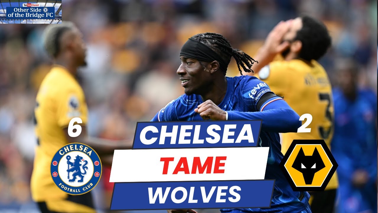 Noni Madueke takes down Wolves | Sublime Cole Palmer | Defense still ...