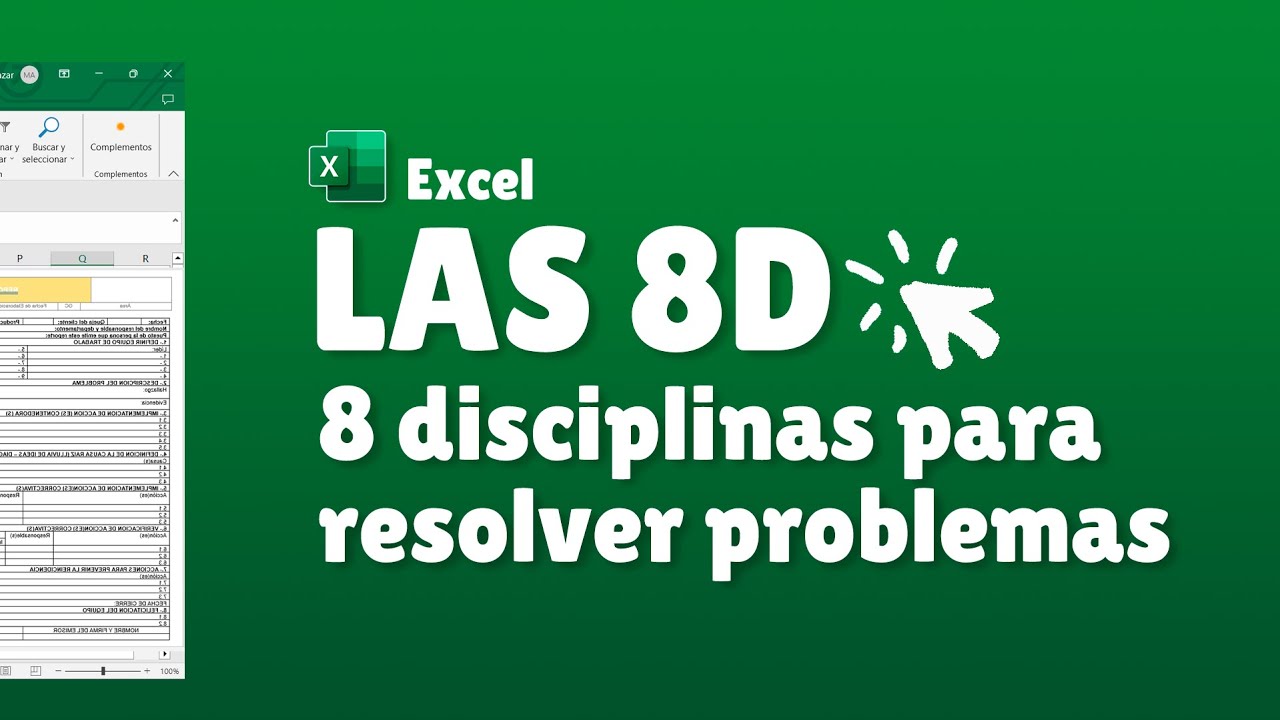 8Ds 8 Disciplinas Formato En Excel - YouTube