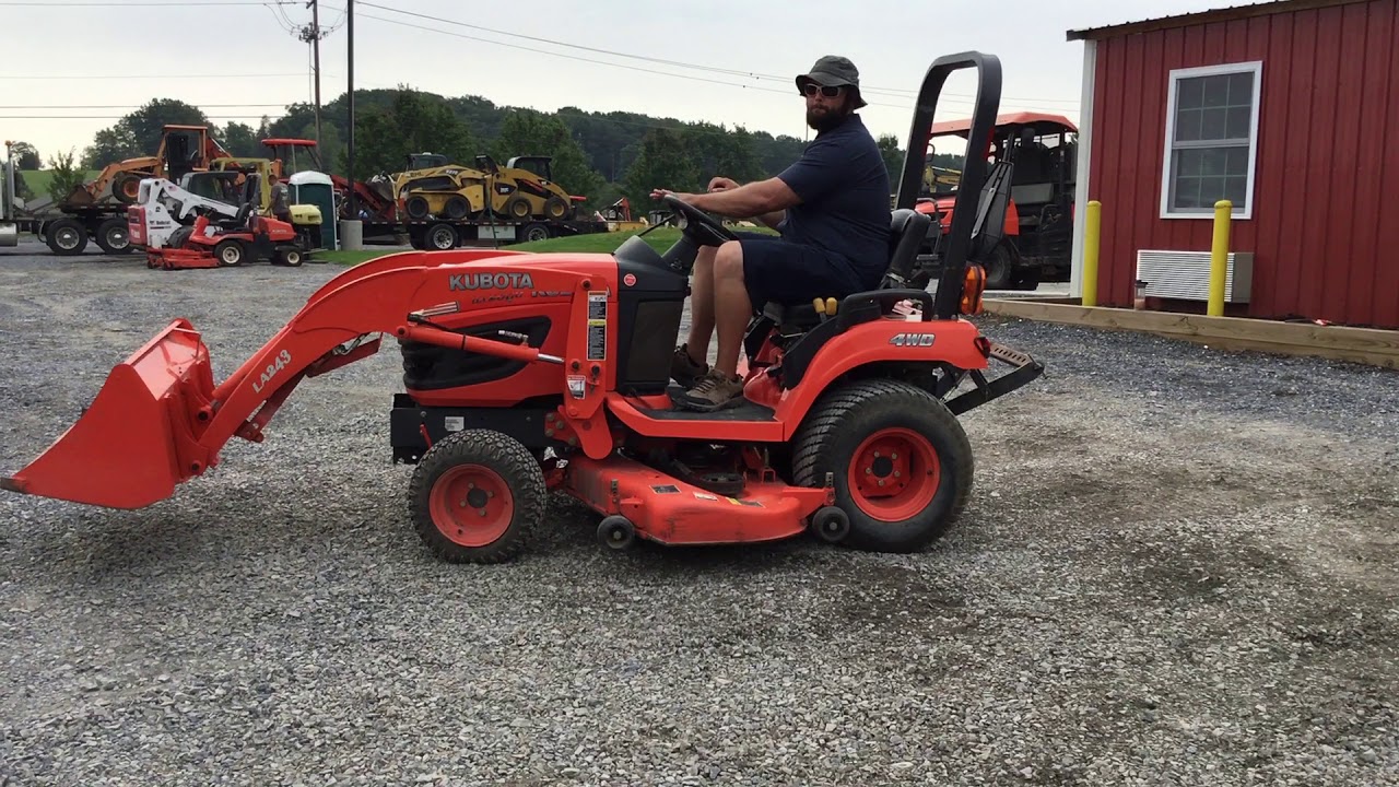 Kubota BX2360 Compact Tractor w/ Loader! - YouTube