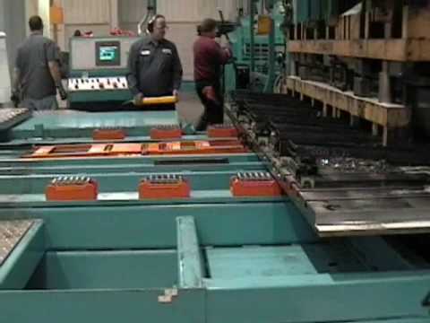 Mayfran Press Mounted Shuffle Drive for Rolling Bolsters - YouTube