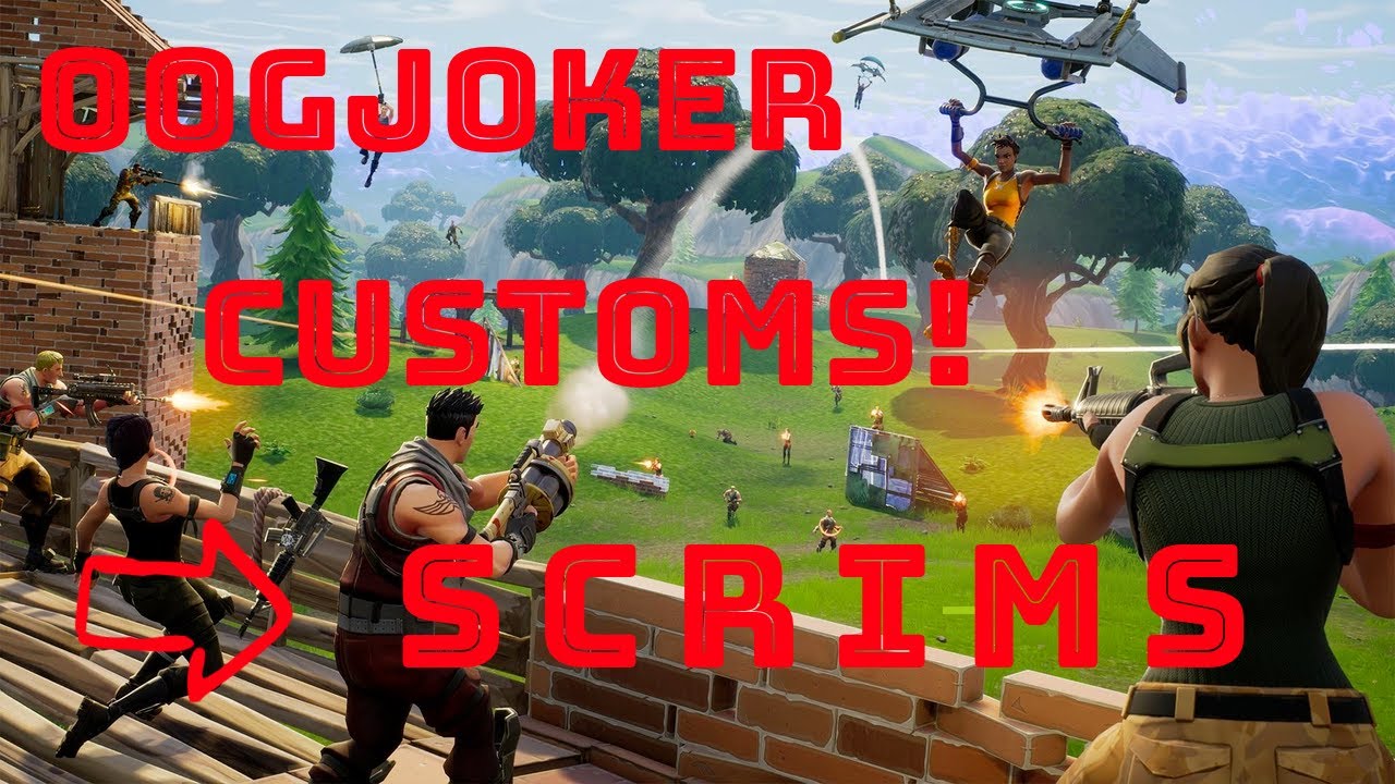REAL FORTNITE CUSTOM SCRIMS & RANK JOIN UP - YouTube