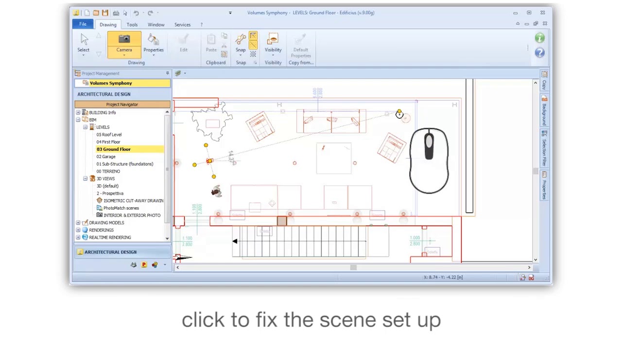 Edificius Tutorial - The Camera tool - ACCA software - YouTube