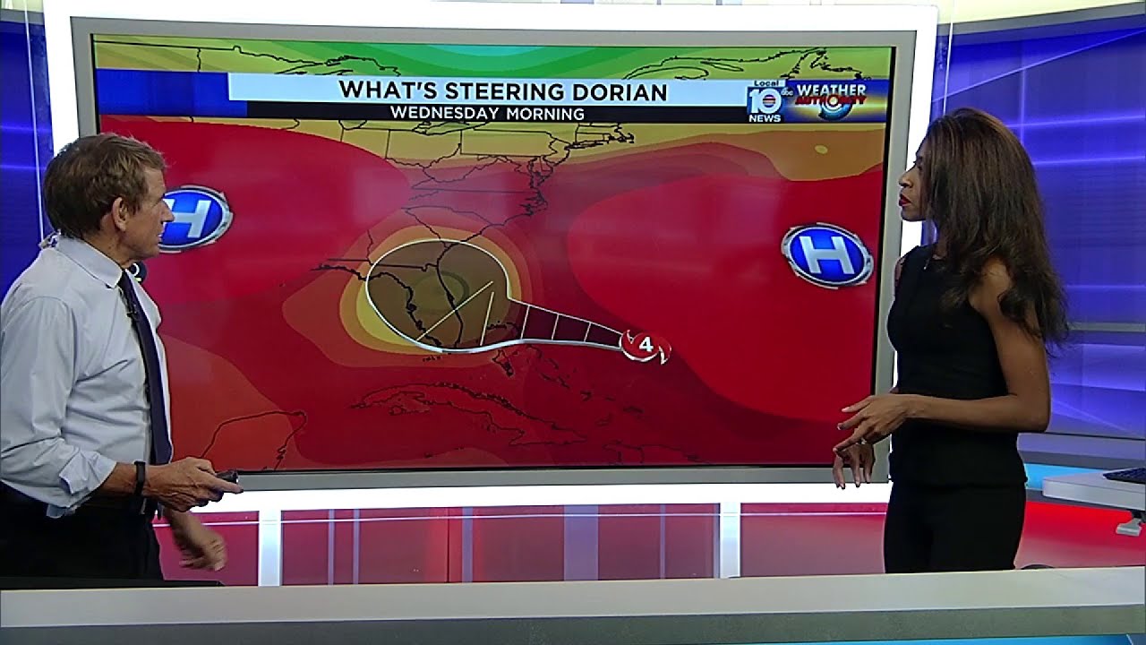 Slow moving hurricane makes forecasting difficult - YouTube