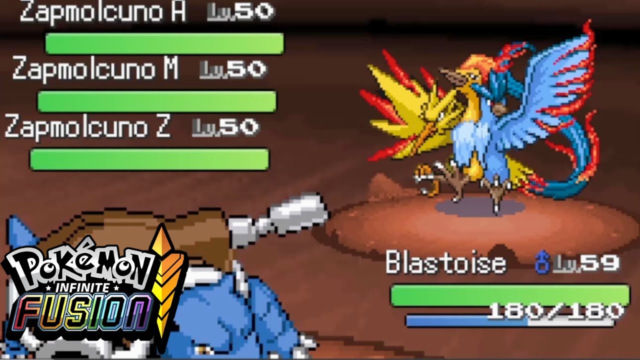 Giovanni fusiona a Articuno, Zapdos y Moltres | Pokemon Infinite Fusion ...