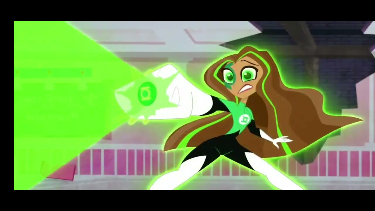 super hero girls meet green lantern boomerang airing - YouTube