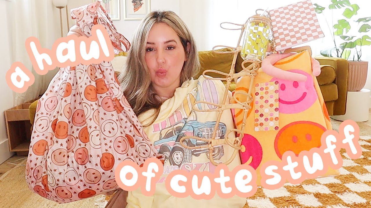 i spent $300 on cute stuff to make me happy :) - YouTube