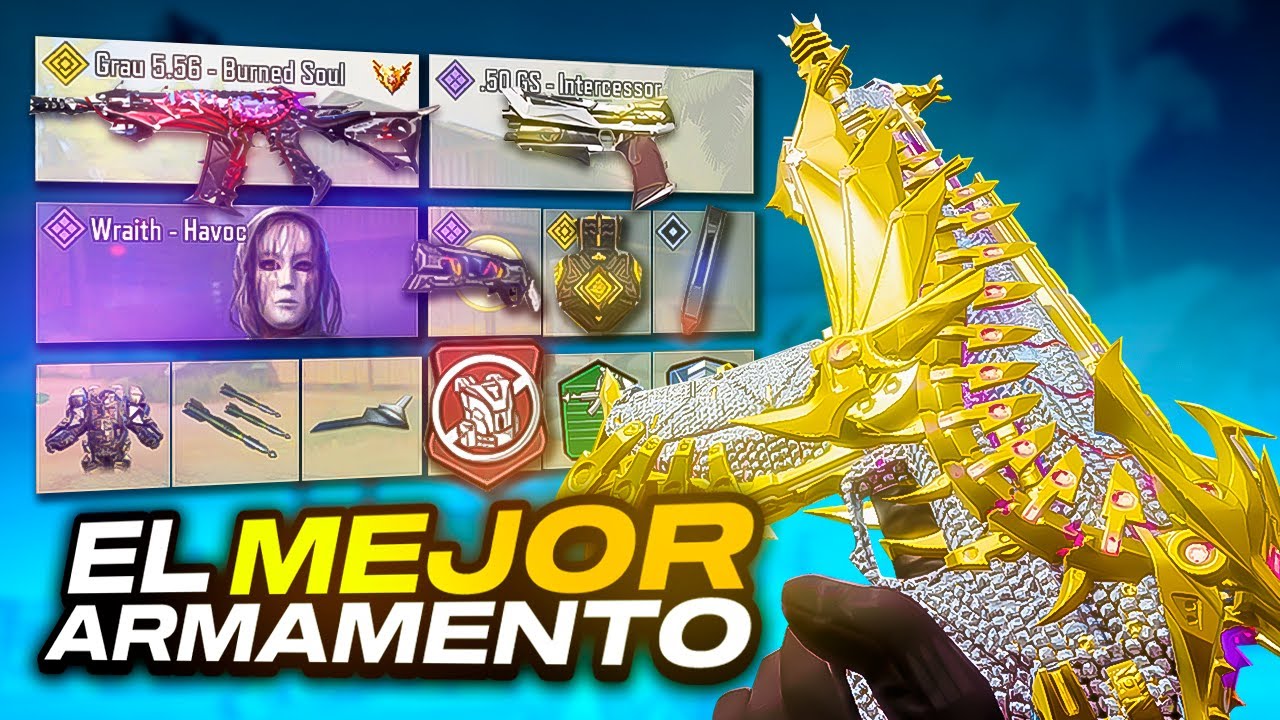EL MEJOR ARMAMENTO PARA LLEGAR A LEYENDA | COD mobile - YouTube