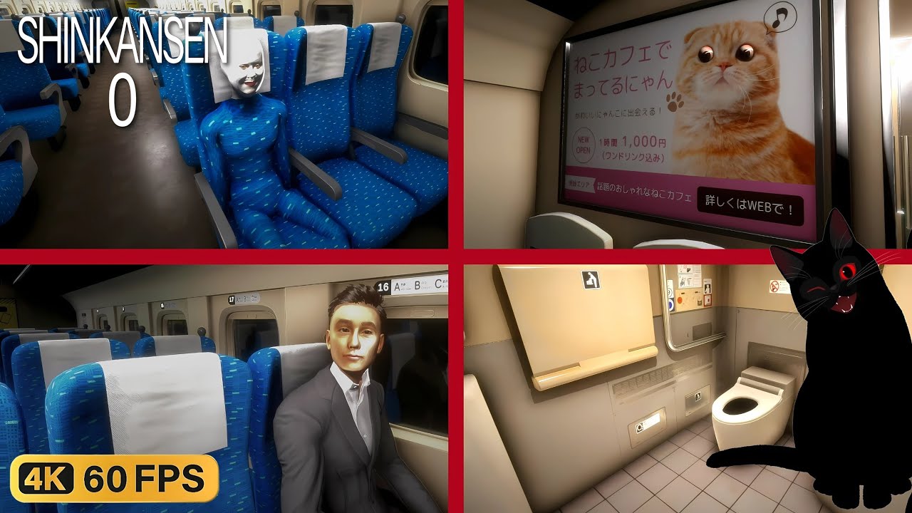 Ghost train 𝙃𝙊𝙍𝙍𝙊𝙍 🚅 Shinkansen 0 | 新幹線 0号 - YouTube