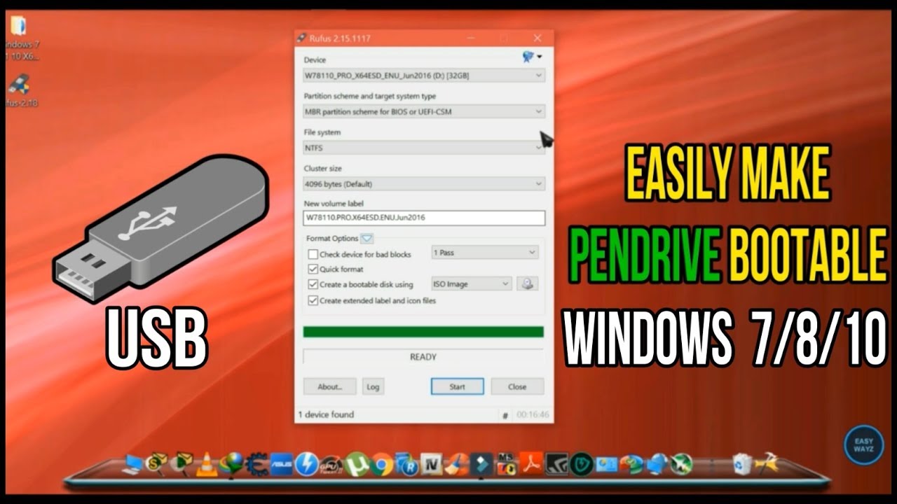 How to make USB Pendrive Bootable using Rufus ! - YouTube