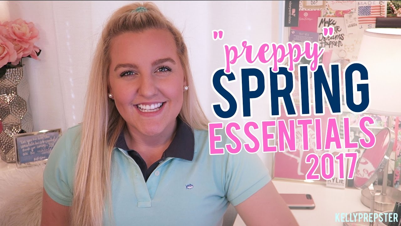 "PREPPY" SPRING ESSENTIALS 2017 (Lilly Pulitzer, J.Crew, Tory Burch ...