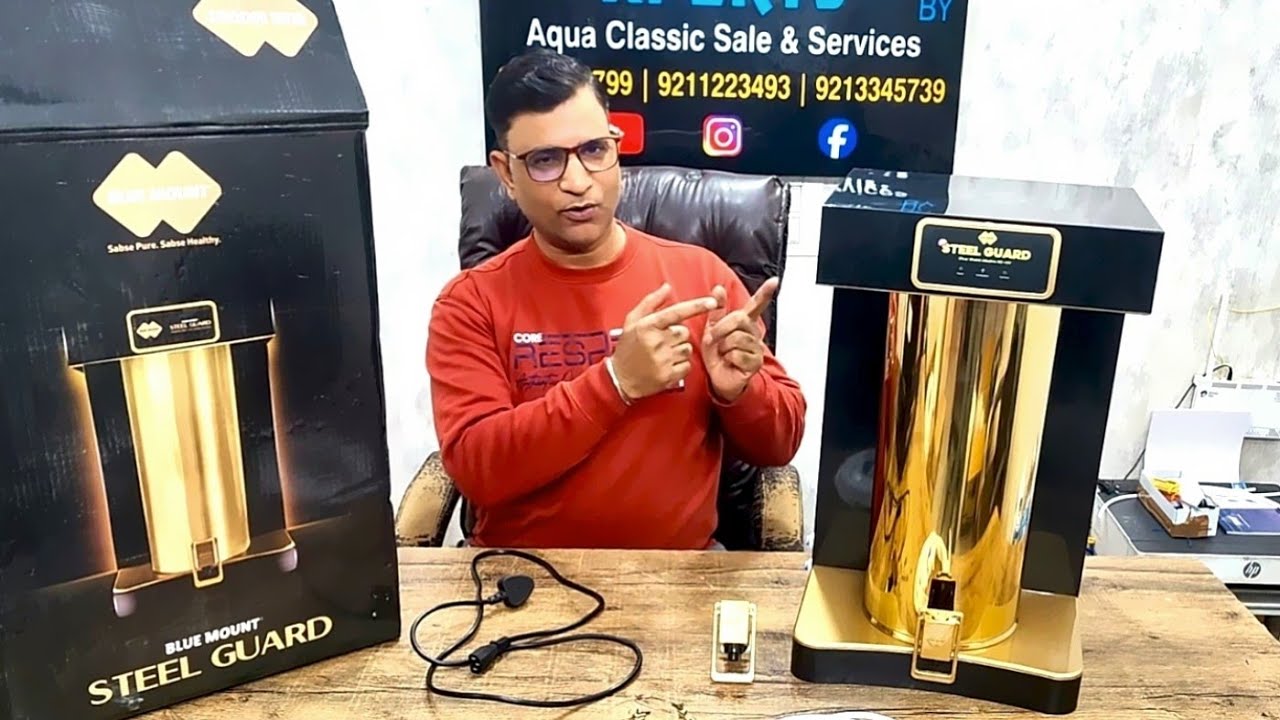 Hydrogen Rich Water With 11 Ltr. Detachable Stainless Steel RO Tank ...