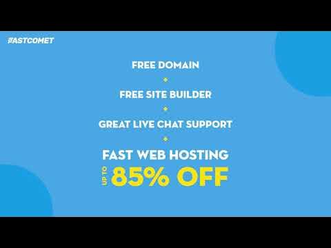 Start a Website! It's Easy with Hosting by FastComet! - YouTube