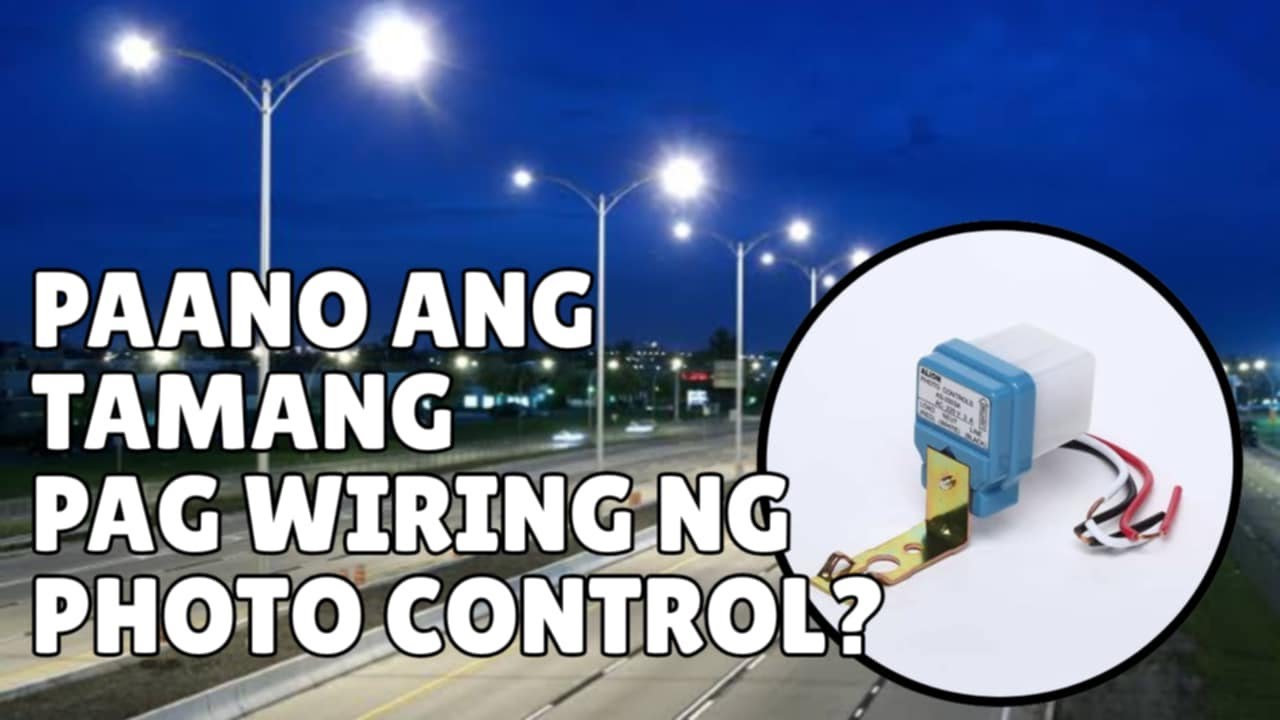 PHOTO CELL/PHOTO CONTROL SWITCH INSTALLATION - YouTube