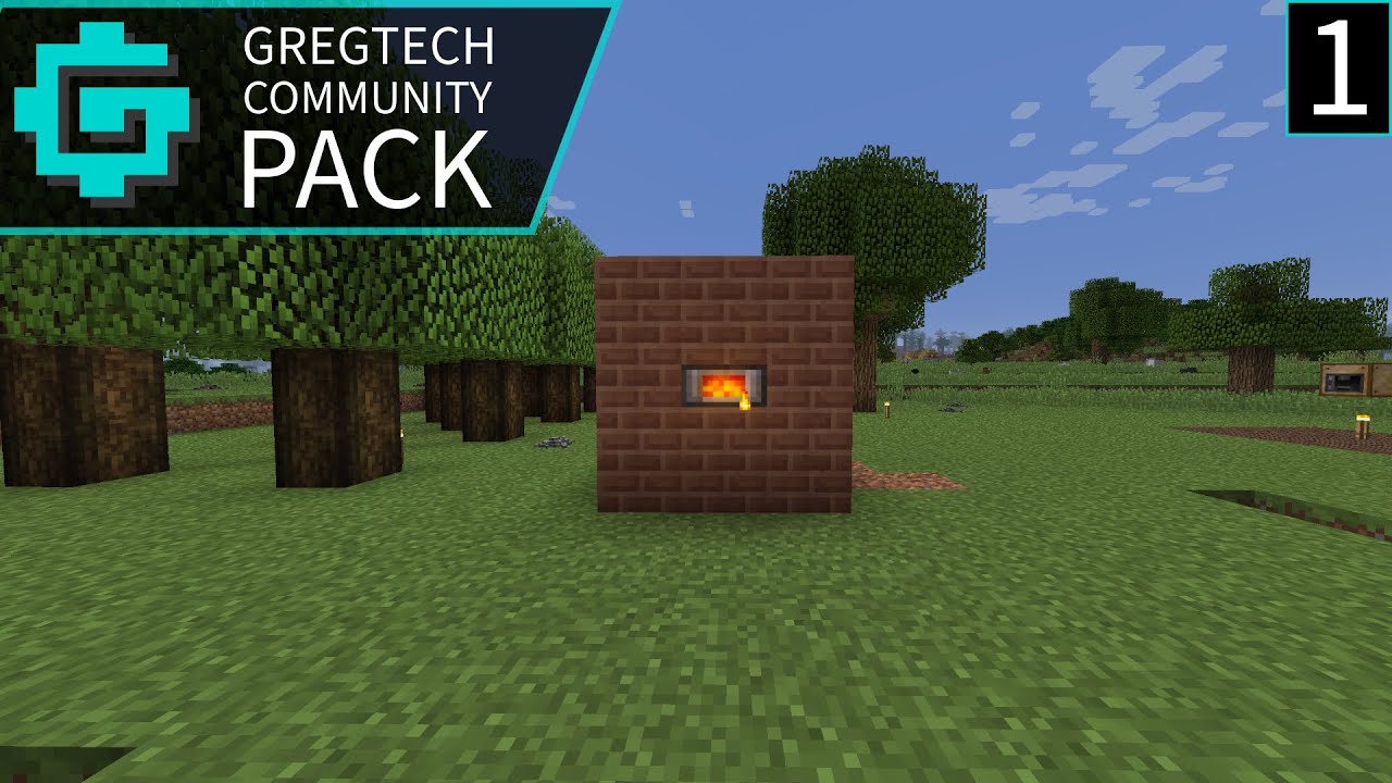 Gregtech Community Pack Episode 1 - Steam age starter - YouTube