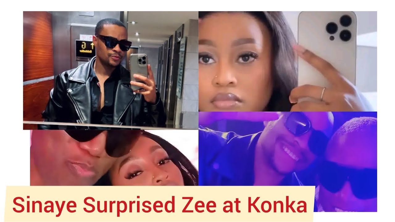 KONKA PT2 : 🧲 ️ ZEENAYE SHIP AS SINAYE SUPRISED ZEE #bigbrothermzansi # ...